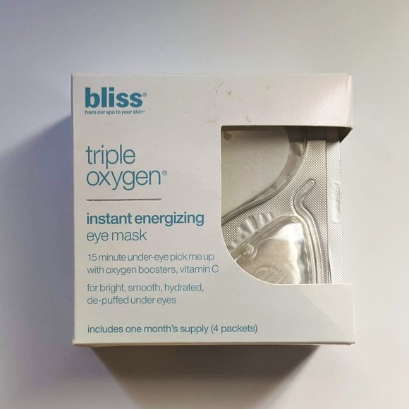 Bliss | Skincare | Bliss Triple Oxygen Instant Energizing Eye Mask ...